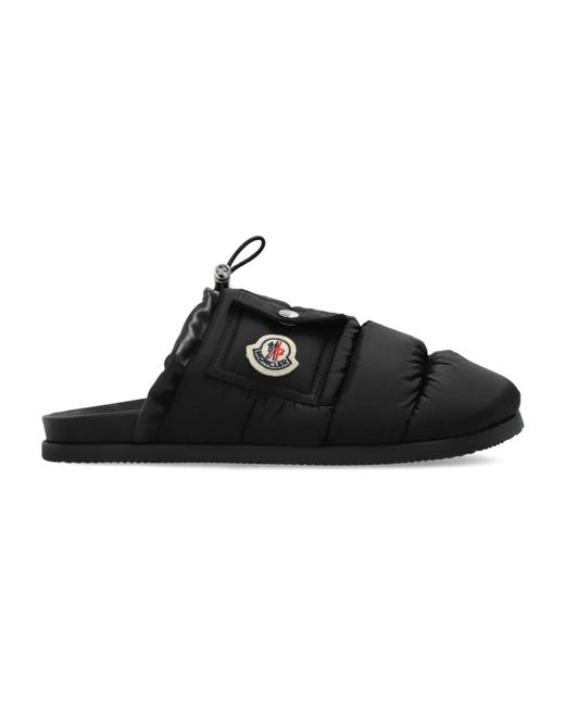 Moncler Mules in Black | Lyst