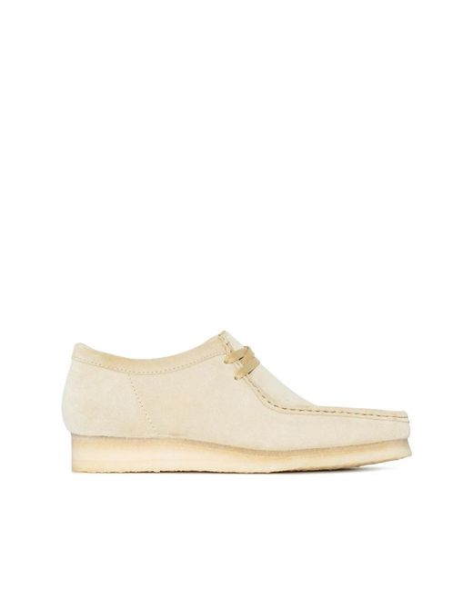 Clarks Laced Shoes in Natural for Men | Lyst UK