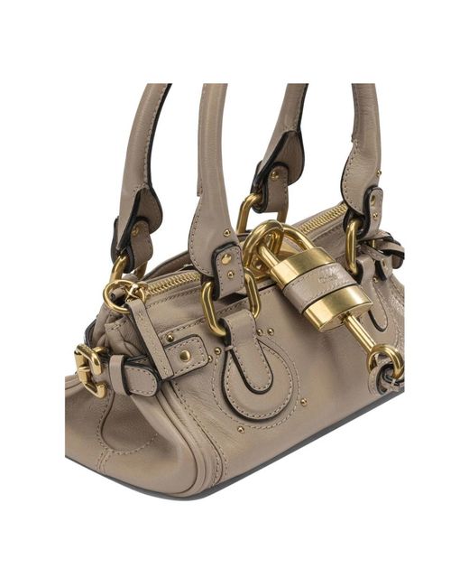 Chloé Handbags in Natural | Lyst UK