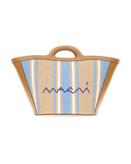 Marni Handbags in Blue | Lyst