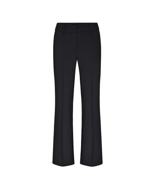 Cambio Wide Trousers in Blue | Lyst UK