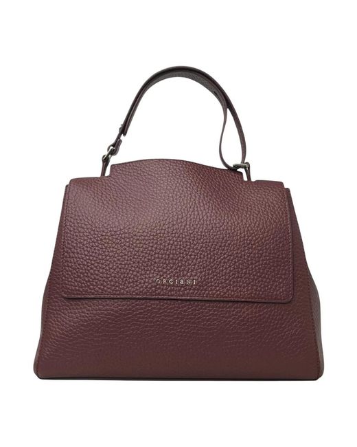 Orciani Handbags in Purple | Lyst
