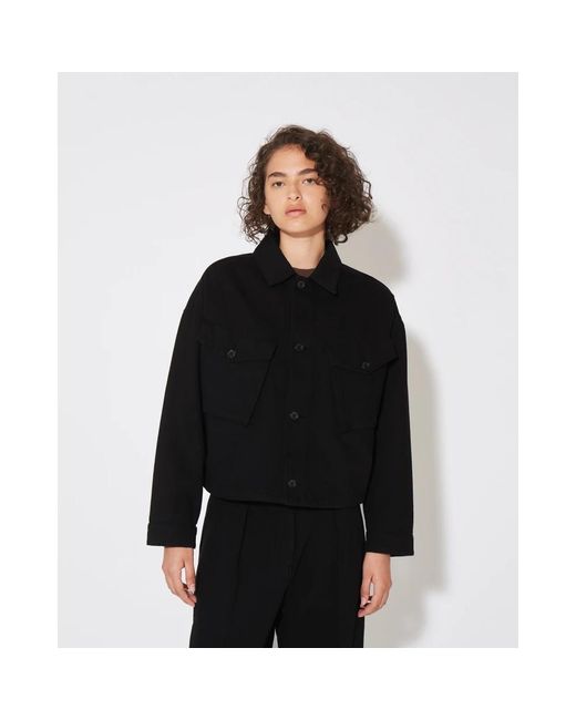Philippe Model Denim Jackets in Black | Lyst UK