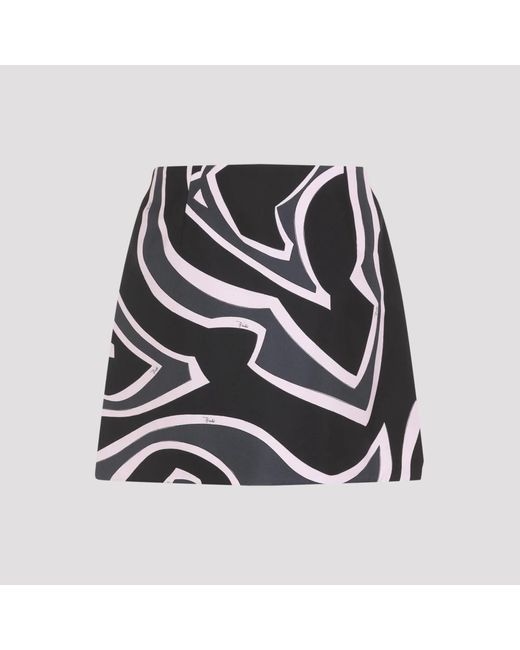PUCCI Short Skirts in Black | Lyst UK