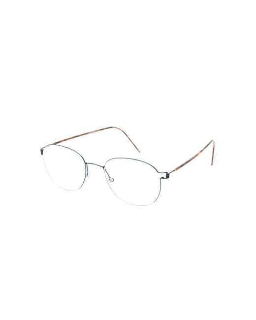 Lindberg Glasses in Metallic | Lyst