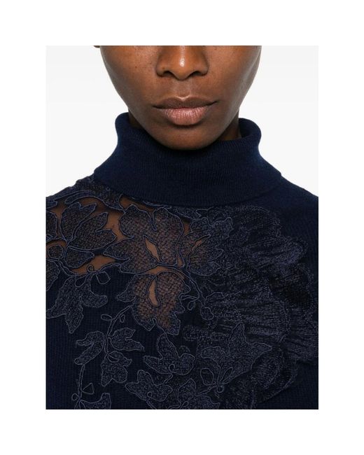 Ermanno Scervino Cashmere Knitwear in Blue | Lyst UK