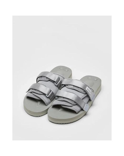 Suicoke Sliders in Gray for Men | Lyst