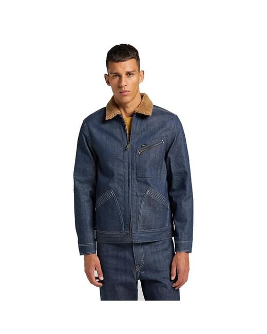 Lee Jeans 91b Jacket Dry M in Blue for Men | Lyst