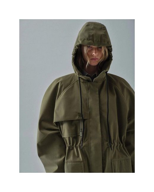 Bacon Clothing Rain Jackets in Green | Lyst UK
