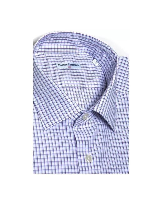 Robert Friedman Formal Shirts in Purple for Men | Lyst UK