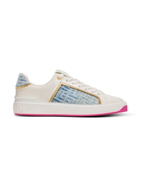 Balmain Sneakers in White | Lyst