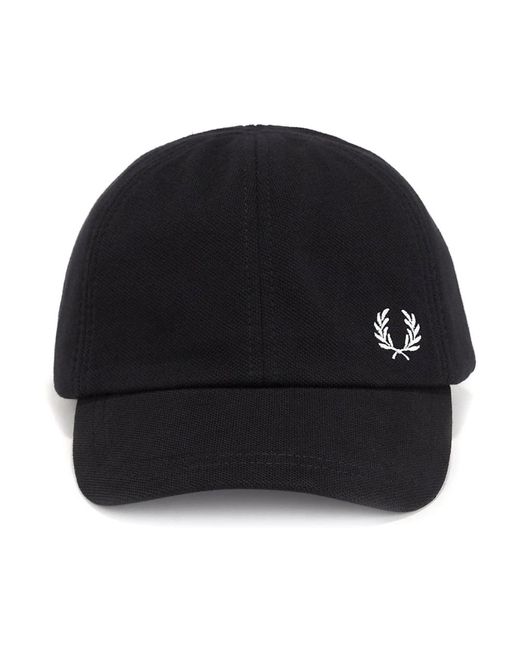Fred Perry Caps in Black for Men | Lyst UK