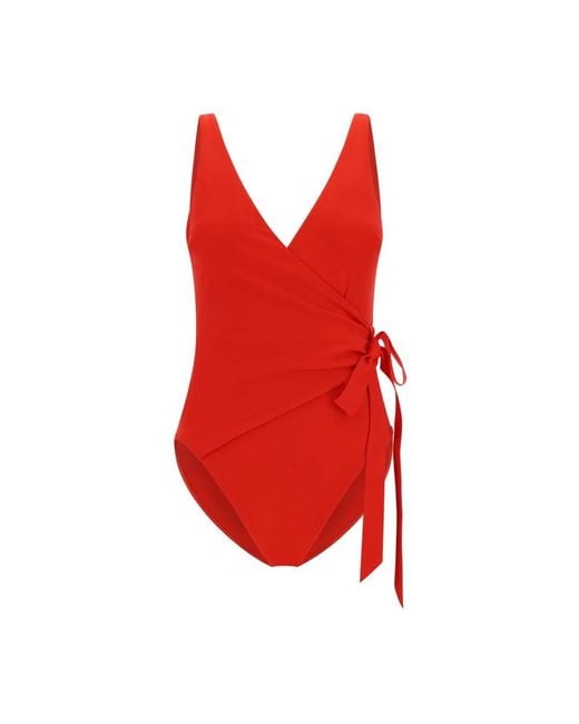 Zimmermann Bikinis in Red | Lyst