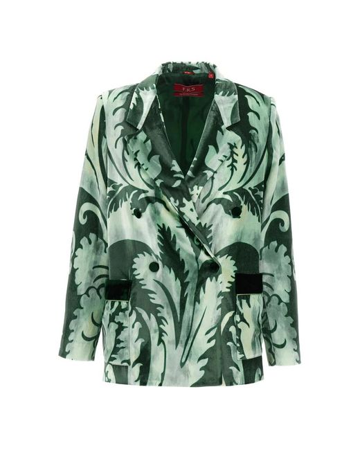 F.R.S For Restless Sleepers Blazers in Green | Lyst UK