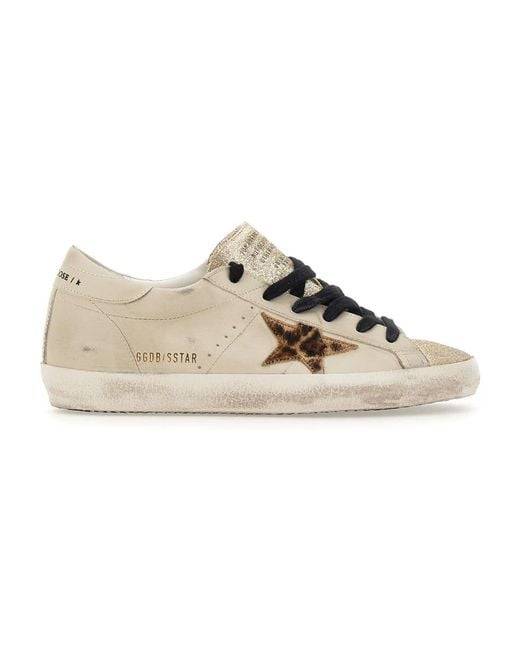 Golden Goose Sneakers in Natural | Lyst UK