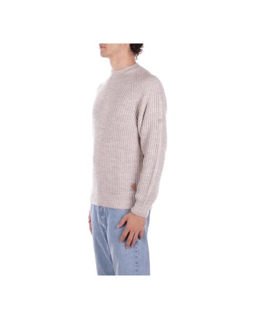 Carhartt Round-Neck Knitwear in Purple for Men | Lyst UK