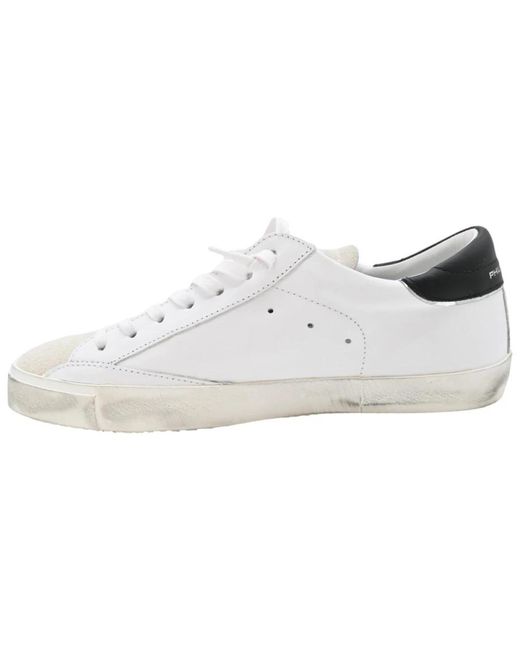 Philippe Model Sneakers in White for Men | Lyst UK