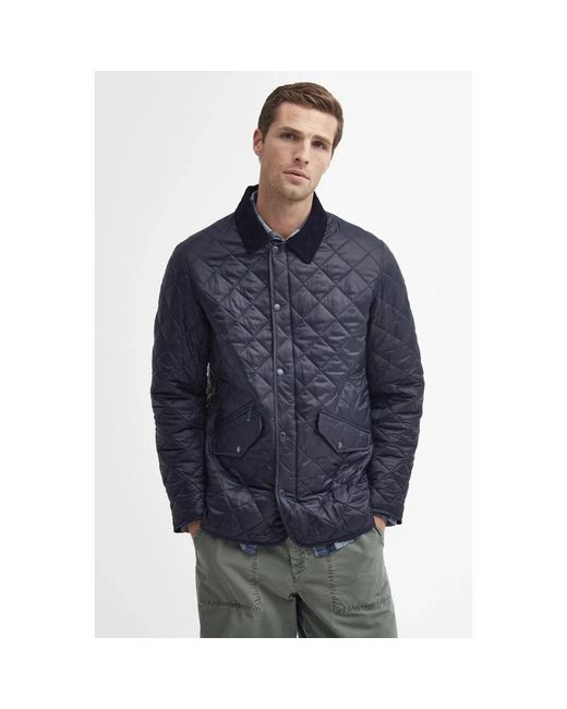 Barbour Light Jackets in Blue for Men | Lyst UK