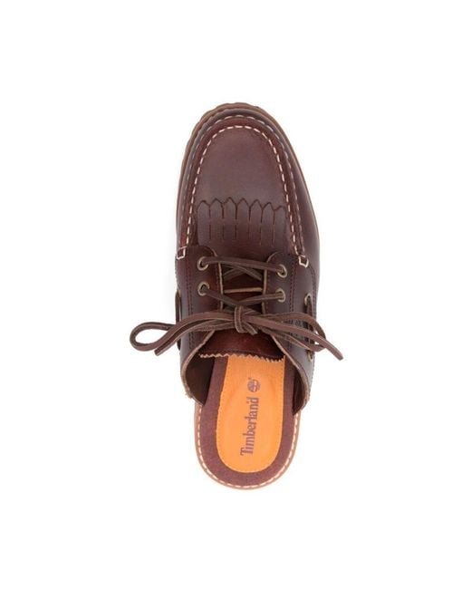 Timberland Mules in Brown | Lyst