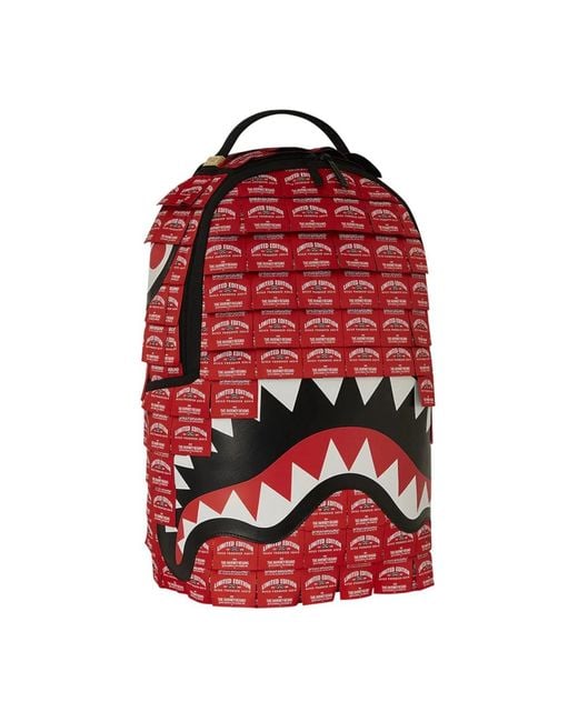 Sprayground Backpacks in Red | Lyst