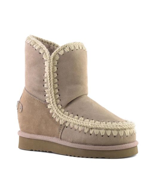 Mou Winter Boots in Brown | Lyst UK