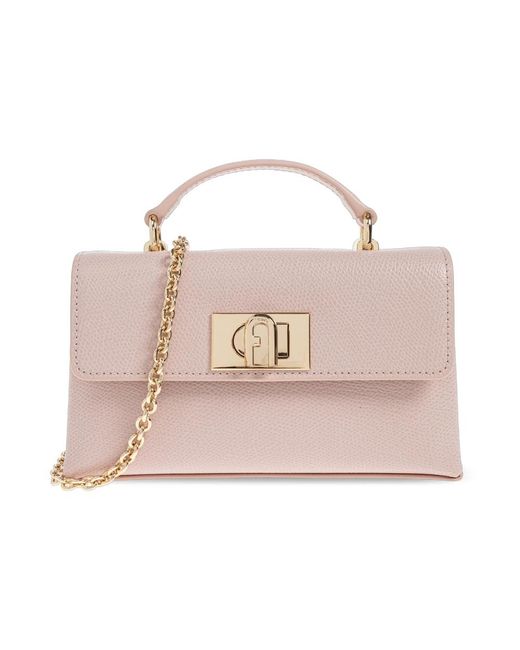 Furla Handbags in Pink | Lyst