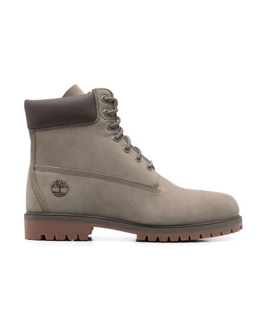 Timberland Lace-Up Boots in Gray for Men | Lyst