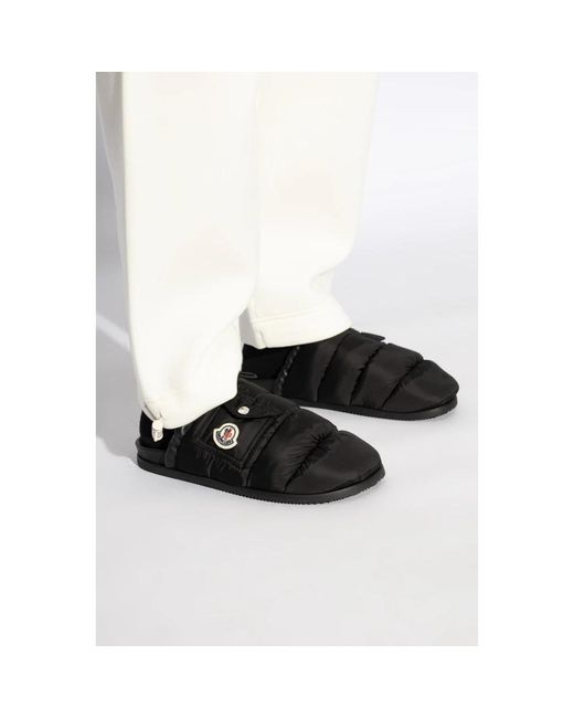 Moncler Mules in Black | Lyst