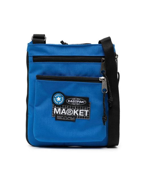 Eastpak Cross Body Messenger in Blue for Men | Lyst UK