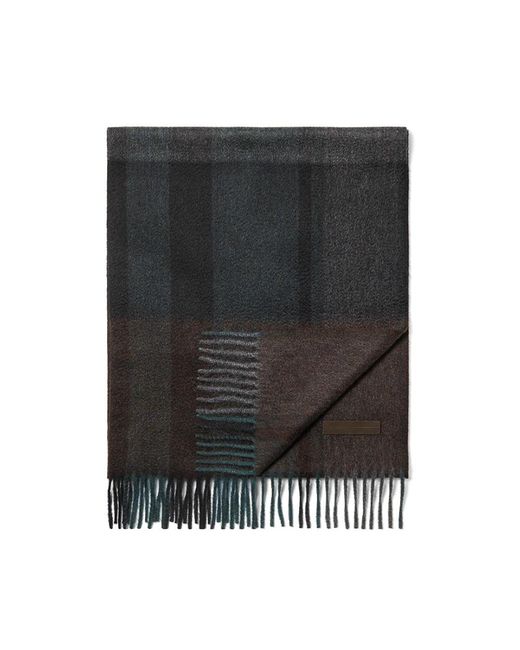 ZEGNA Winter Scarves in Black for Men | Lyst UK
