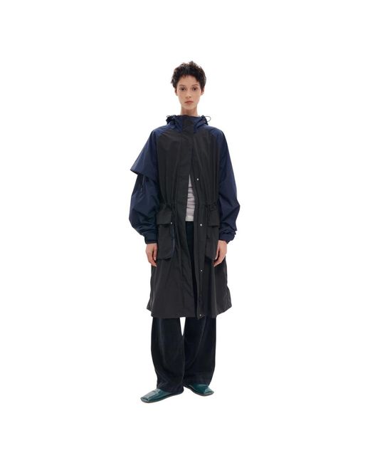 Bacon Clothing Rain Jackets in Blue | Lyst UK