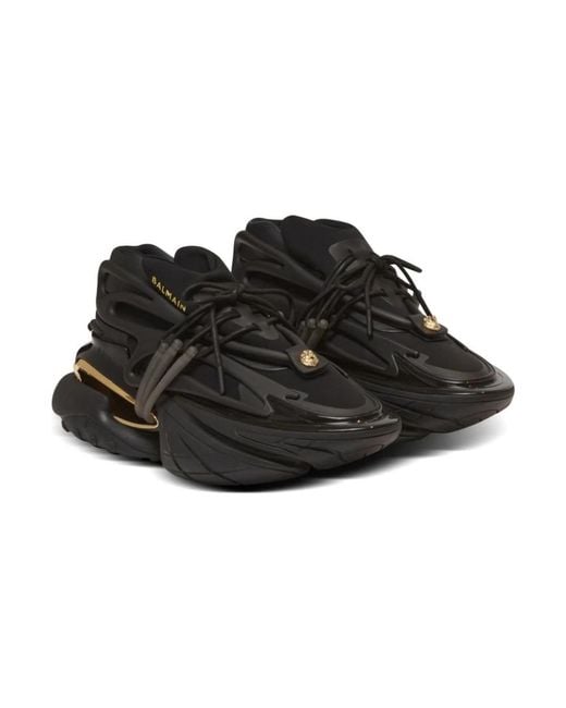 Balmain Sneakers in Black for Men | Lyst