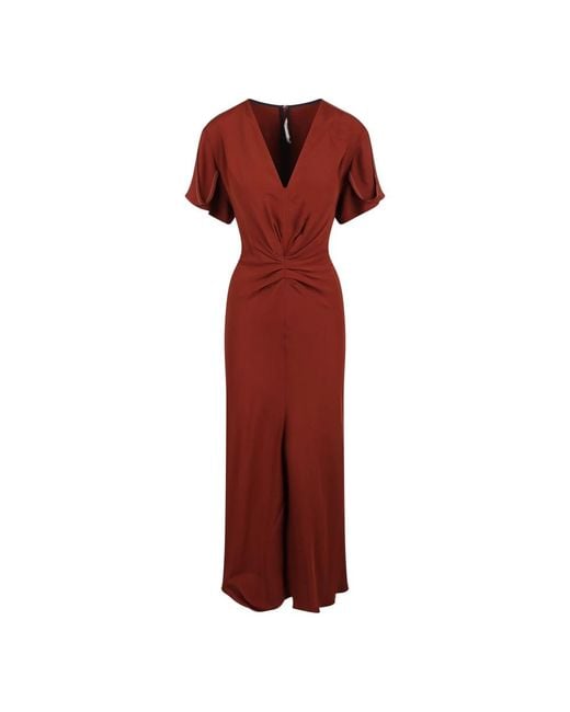 Victoria Beckham Maxi Dresses in Red | Lyst UK