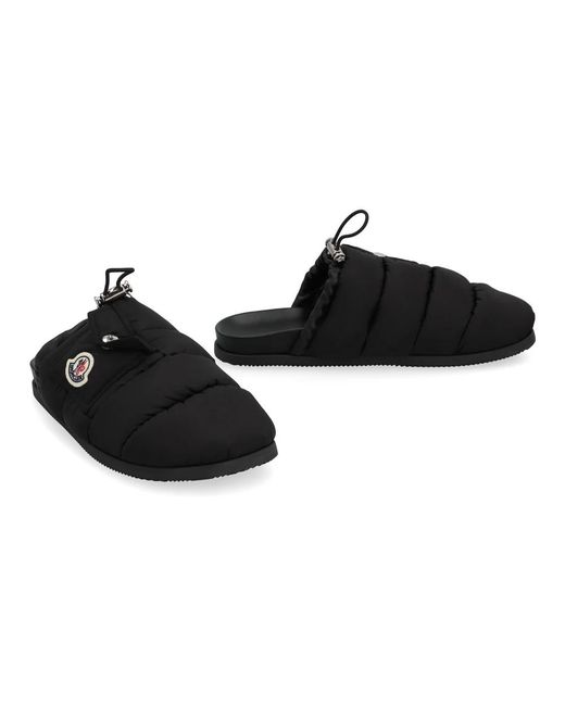 Moncler Mules in Black | Lyst