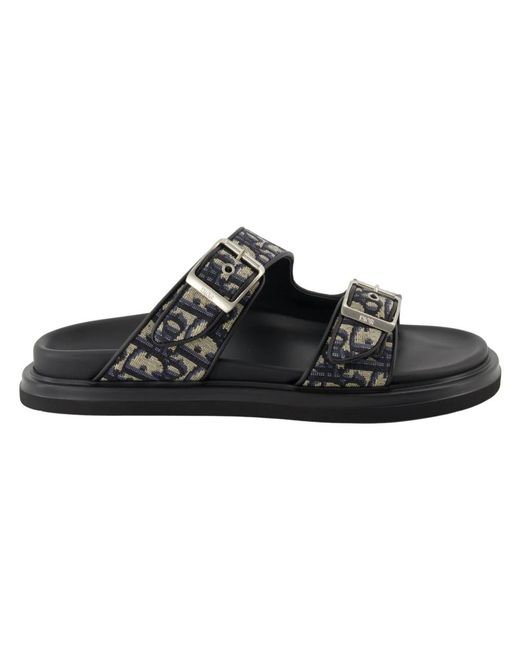 Dior Sliders in Black for Men | Lyst