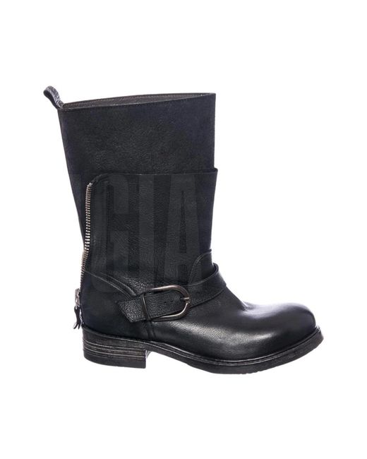 Moma Cowboy Boots in Black | Lyst UK