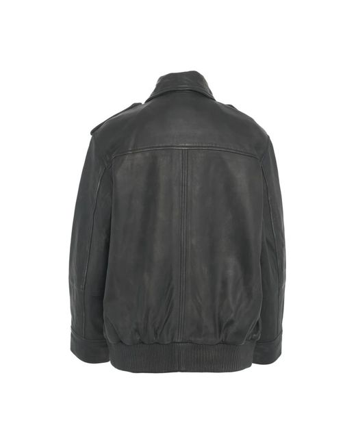 Second Female Leather Jackets in Black | Lyst