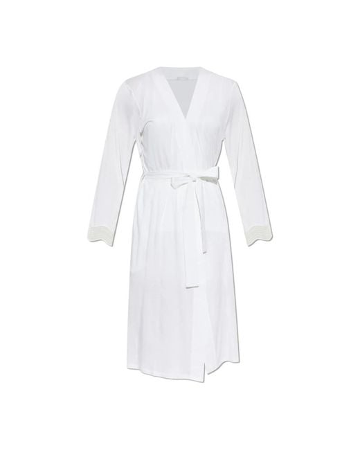 Hanro Robes in White | Lyst