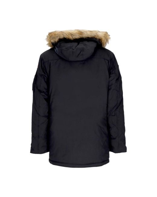 Alpha Industries Winter Jackets in Blue for Men | Lyst UK