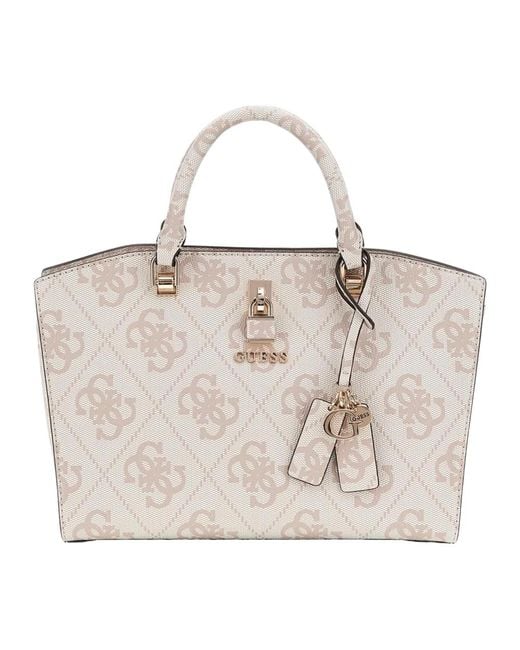 Guess Handbags in Natural | Lyst