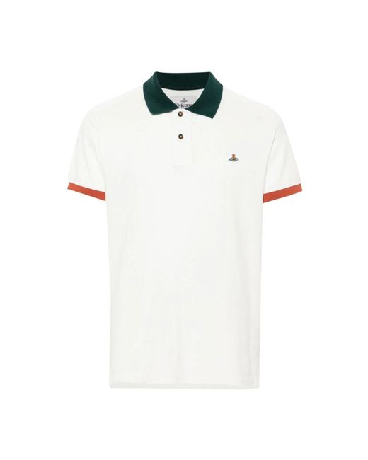 Vivienne Westwood Polo Shirts in White for Men | Lyst