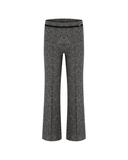 Cambio Wide Trousers in Grey | Lyst UK