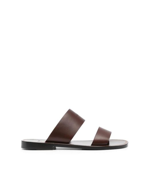 Celine Sliders in Brown for Men | Lyst