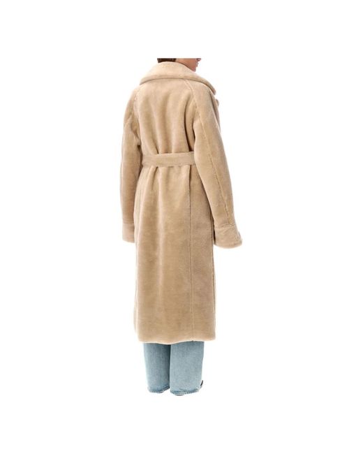 Urbancode Belted Coats in Natural | Lyst UK