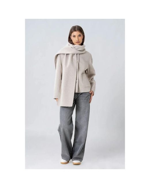 Kocca Light Jackets in Grey | Lyst UK