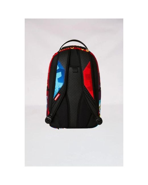 Sprayground Backpacks in Red for Men | Lyst
