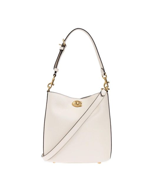 COACH Handbags in Natural | Lyst