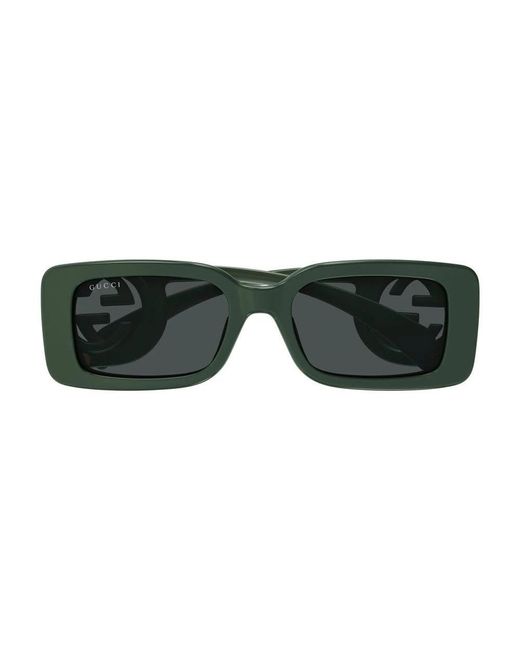 Gucci GG1325S Slim Sunglasses in Green | Lyst