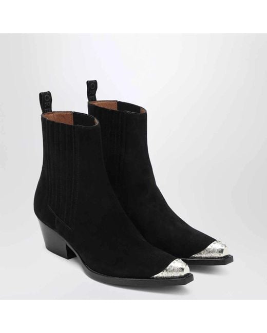 Sartore Cowboy & Biker Boots in Black | Lyst UK