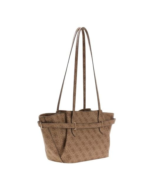 Guess Shoulder Bags in Brown | Lyst UK